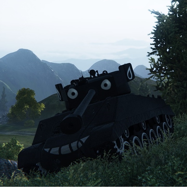 M4A3E2 Sherman Jumbo "big black brother" - World of Tanks Skins ...