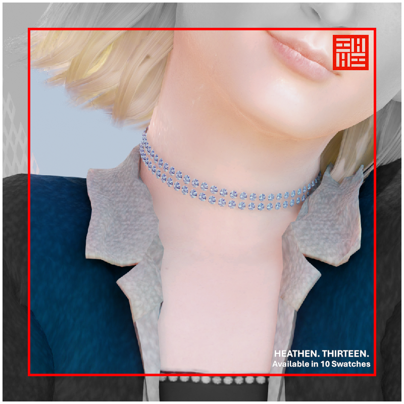 Two Tone Pearl and Metallic Ring Necklace - The Sims 4 Create a Sim ...