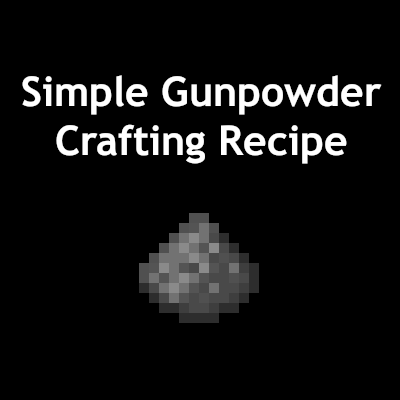 Simple Gunpowder Recipe
