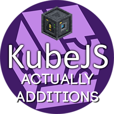 KubeJS Actually Additions