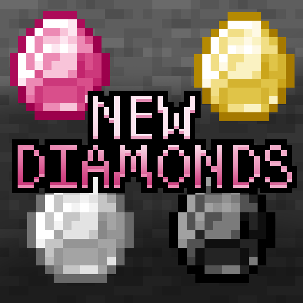 New Diamonds Screenshots - Mods - Minecraft