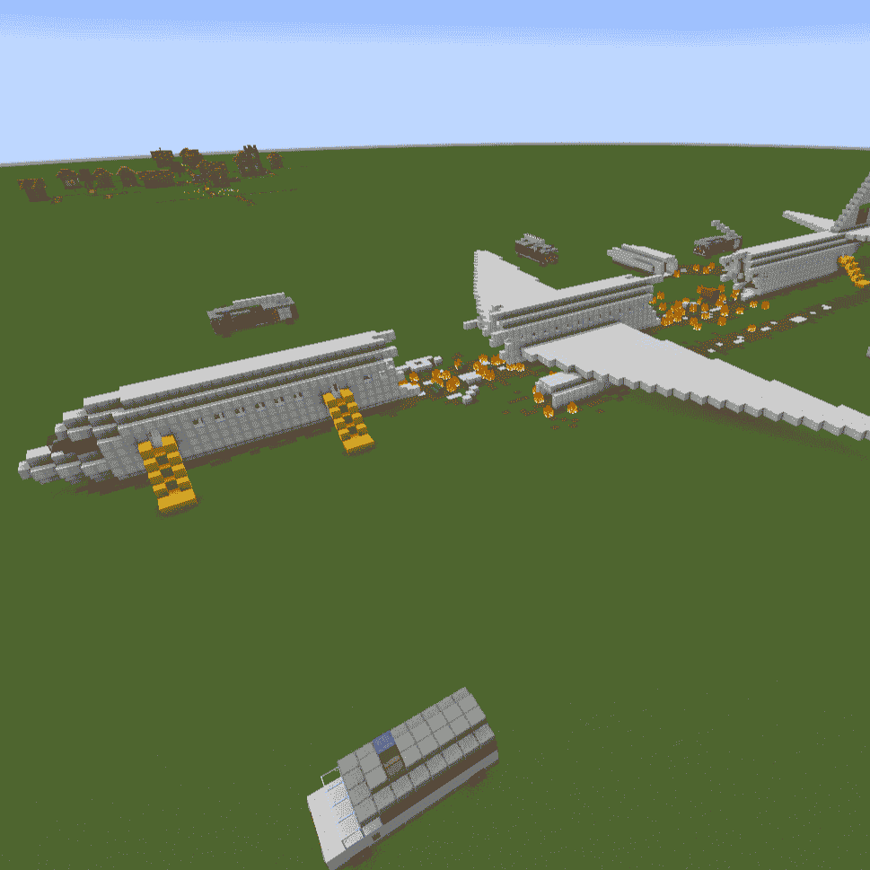 Plane crash map