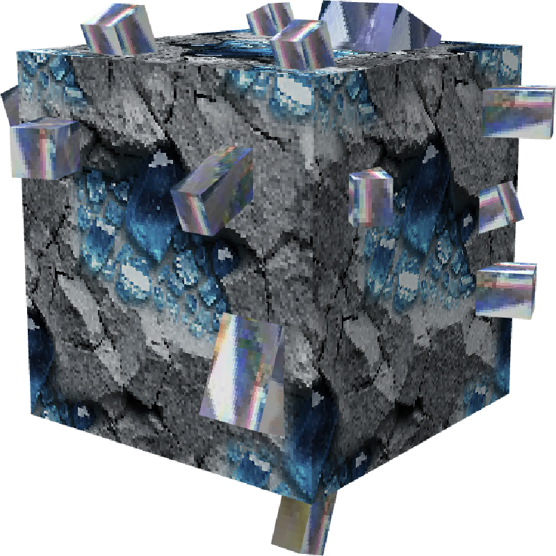 ORE 3d BLOCK texture LITE PACK