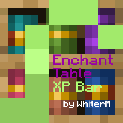 Enchanting Table XP Bar