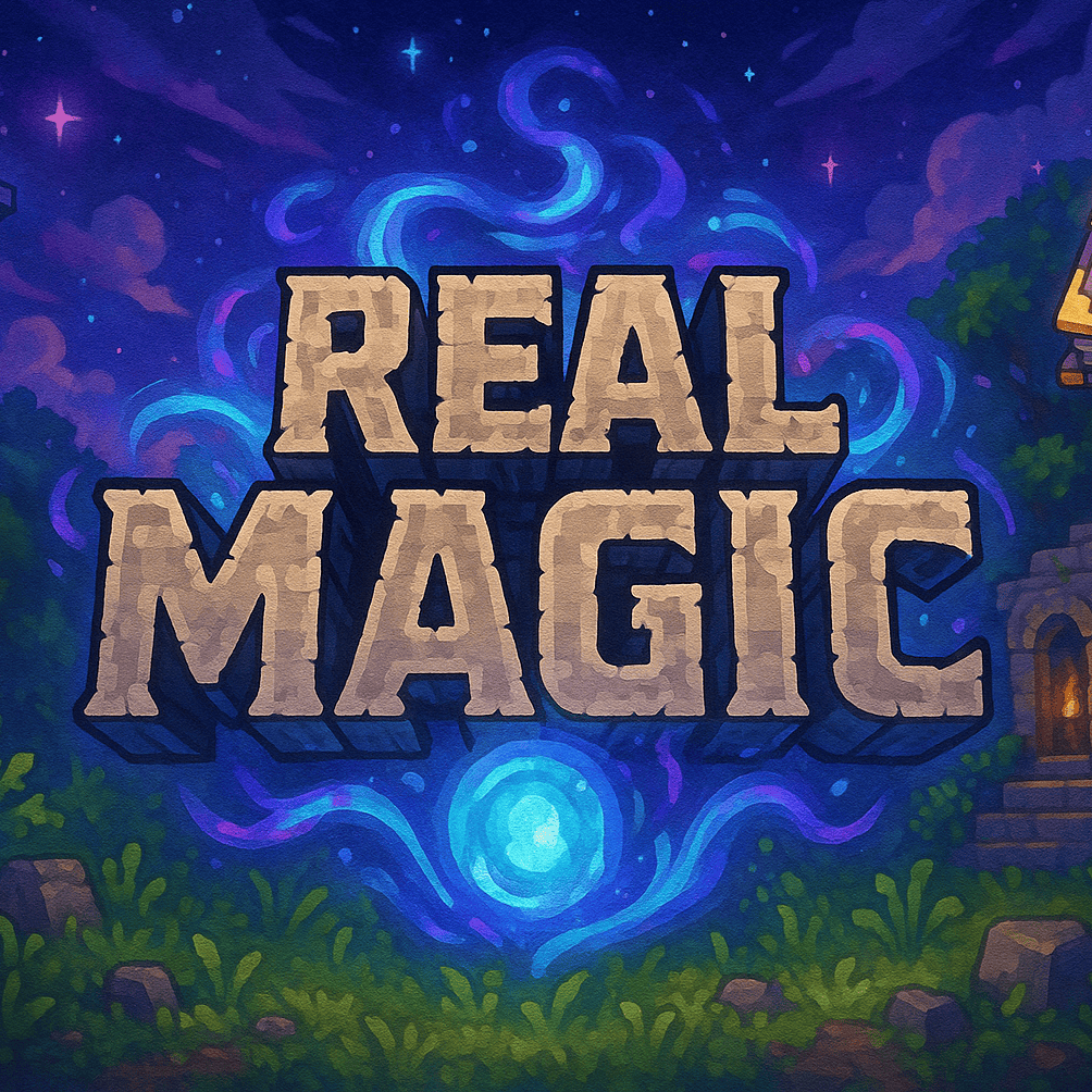 Real Magic - [Spell Mastery - Enchantments - Crafting - Exploration]