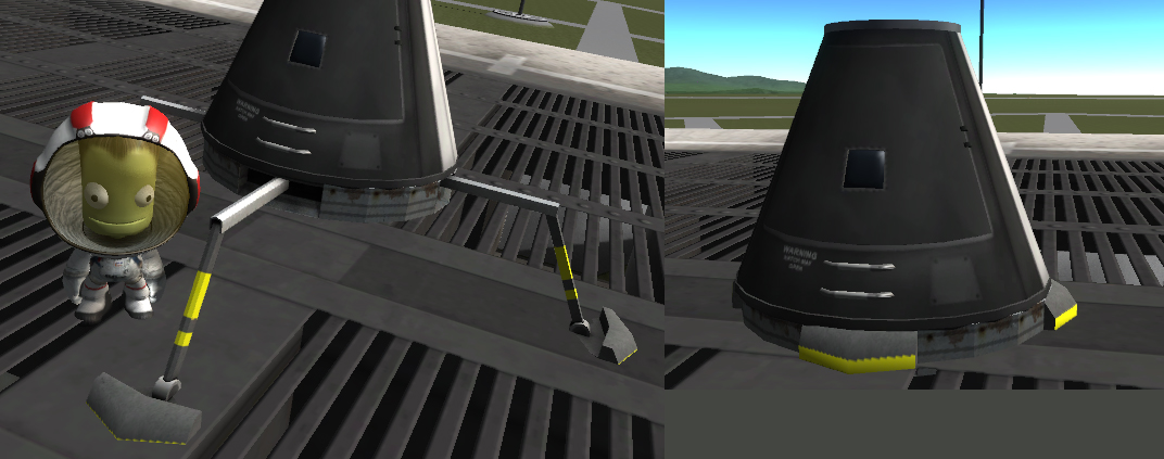 Thinline lander legs - Kerbal Space Program Mods - CurseForge