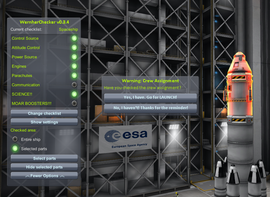 Install WernherChecker v0.4 - Kerbal Space Program Mods - CurseForge