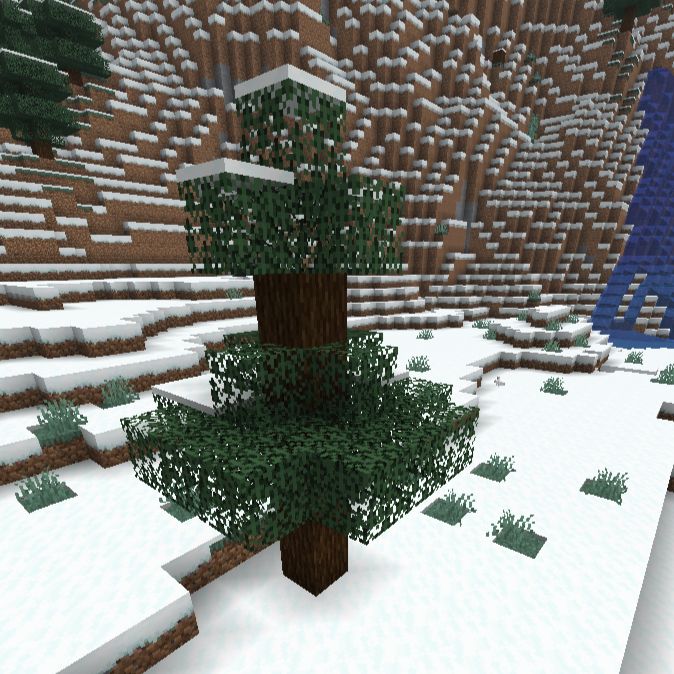 Snow Under Trees (Datapack)