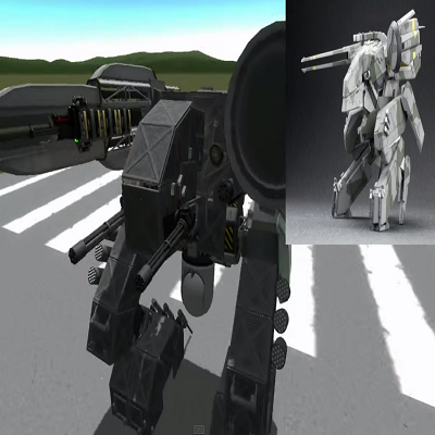 Metal Gear Rex Mech - Kerbal Space Program Shareables - CurseForge