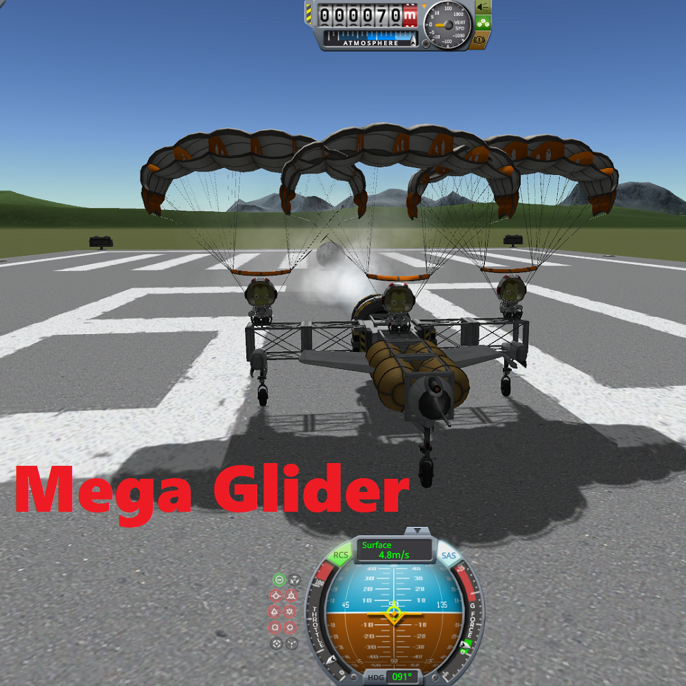 Mega Glider - Kerbal Space Program Shareables - CurseForge