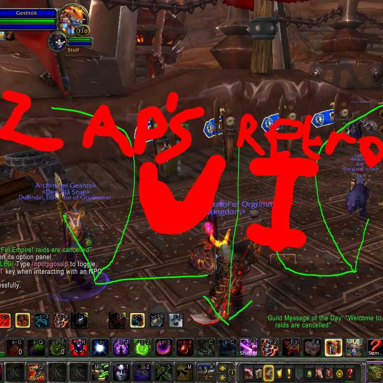 Zap's Retro UI - World of Warcraft Addons - CurseForge