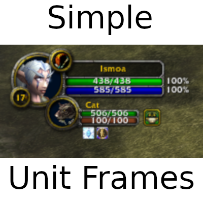 SimpleUnitFrames Classic - World of Warcraft Addons - CurseForge