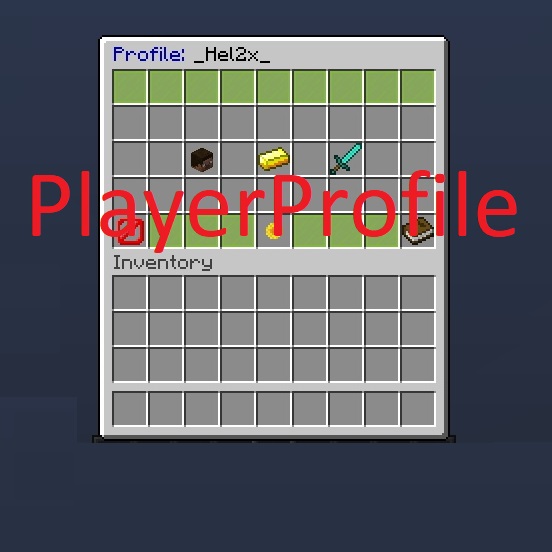 PlayerProfile - Minecraft Bukkit Plugins - CurseForge