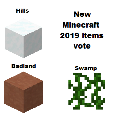 Biome vote 2019 items - Files - Minecraft Mods - CurseForge