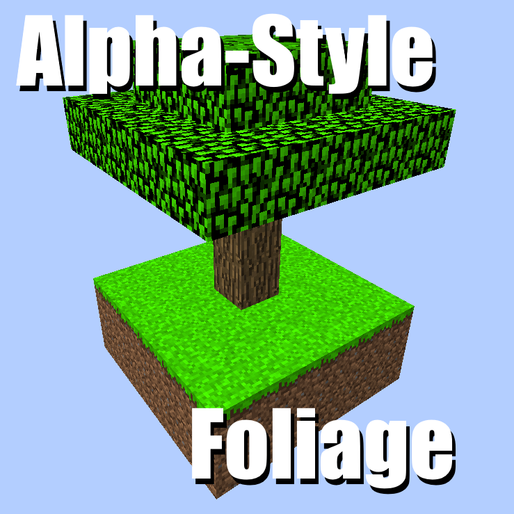 AlphaStyle Foliage - Minecraft Resource Packs - CurseForge