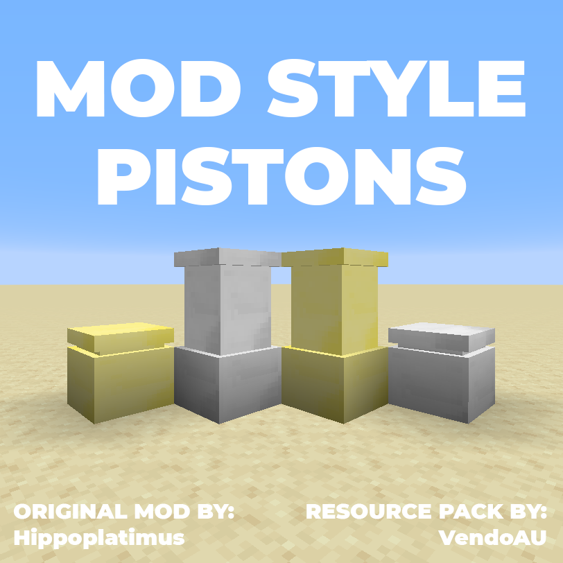 Mod Style Pistons - Resource Packs - Minecraft - CurseForge