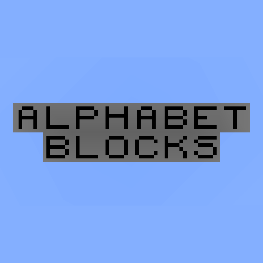 AlphabetBlocks - Minecraft Mods - CurseForge