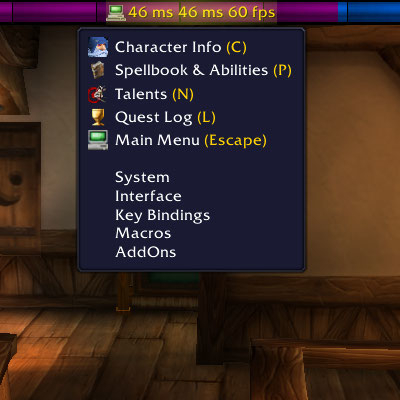 Broker MicroMenu - World of Warcraft Addons - CurseForge