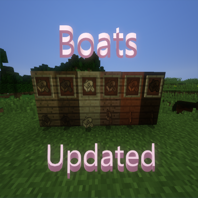 Boats updated! Better boat textures - Minecraft Resource Packs - CurseForge