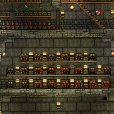 Castle made in mastermode - Terraria Maps - CurseForge