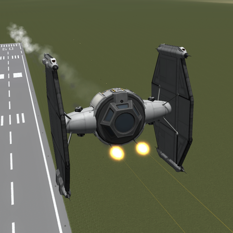TIE Fighter Replica MK1 - Shareables - Kerbal Space Program - CurseForge
