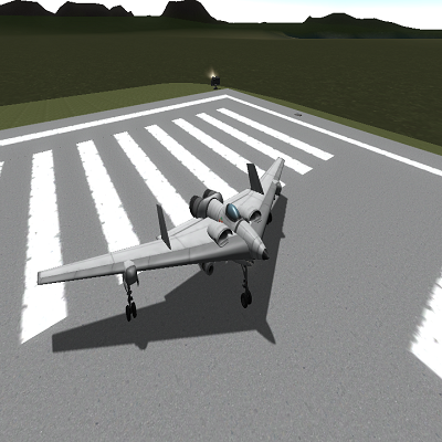 Flying Wing Bomber Mk1 (Stock) - Kerbal Space Program Shareables ...
