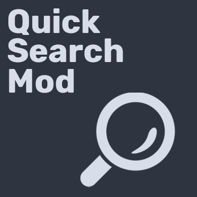 Quick Search - Minecraft Mods - CurseForge