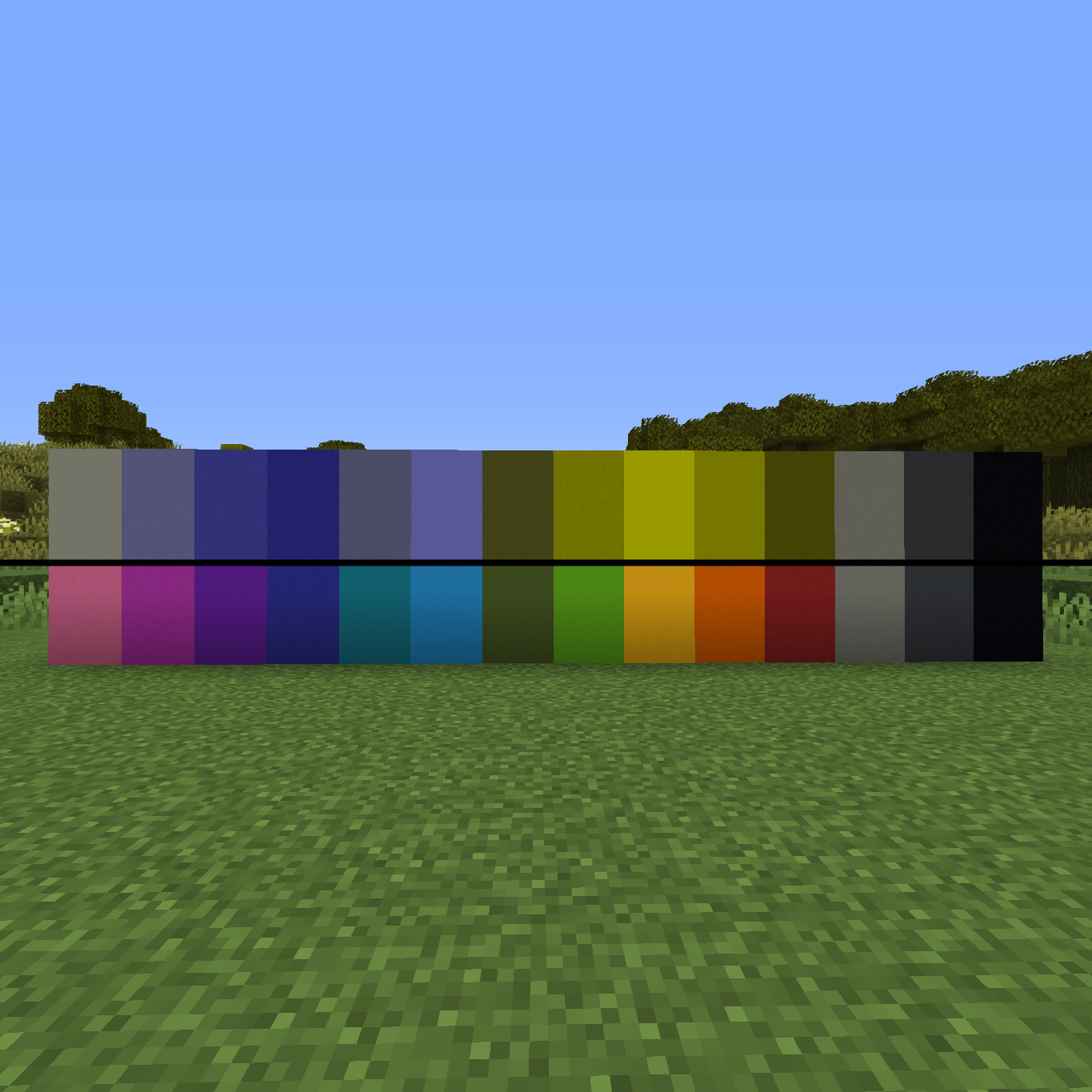 Deuteranopia color blindness simulator colorblindness - Minecraft ...