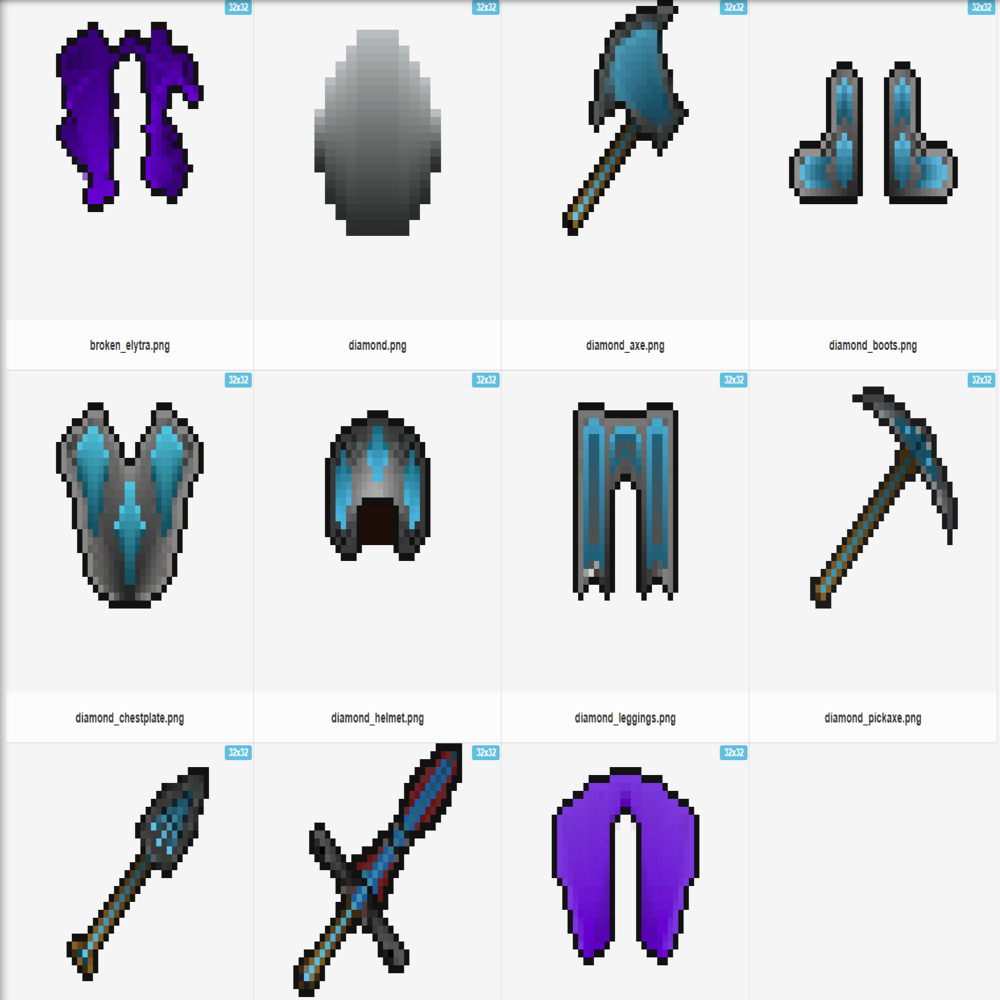 Minecraft Diamond Label