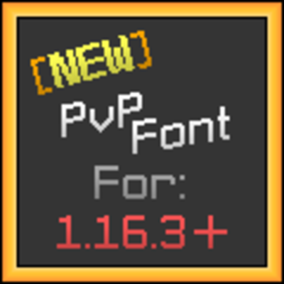 [NEW] PvP Font - Minecraft Resource Packs - CurseForge