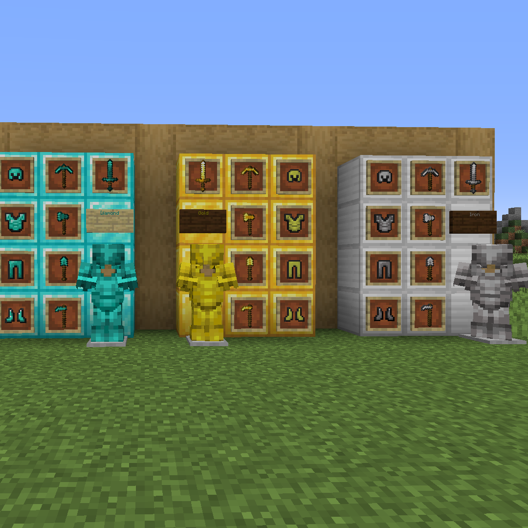 Netherite-like armor and tools - Resource Packs - Minecraft - CurseForge