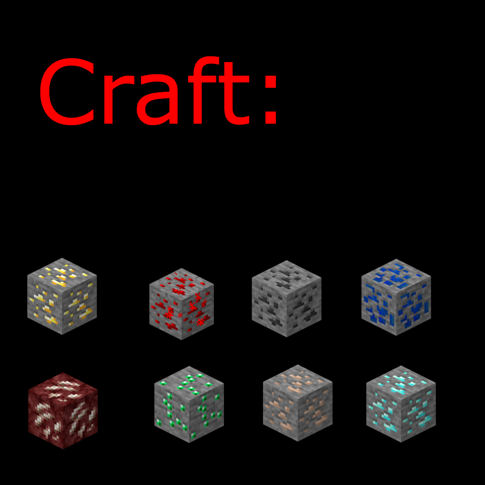 Craftable Vanilla Ores - Minecraft Mods - CurseForge