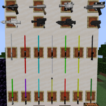 chronokiller's lightsaber's and blasters - Minecraft Mods - CurseForge