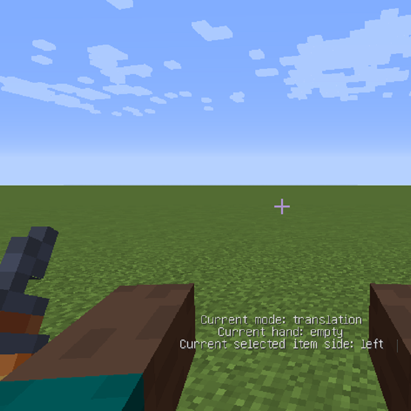 First Person Arms Transform Helper - Mods - Minecraft