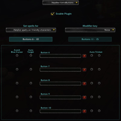 HealBot Plugin ExtraButtons - World of Warcraft Addons - CurseForge