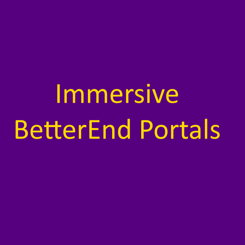 Immersive BetterEnd Portals - Minecraft Addons - CurseForge