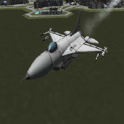 F - 16A Falcon by Dash800 - Kerbal Space Program Shareables - CurseForge
