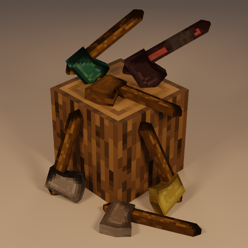 MisterGriimm's Accurate Woodcutter's Axes - Minecraft Resource Packs ...