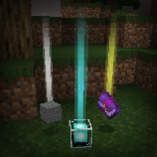 Loot Beams Screenshots - Mods - Minecraft