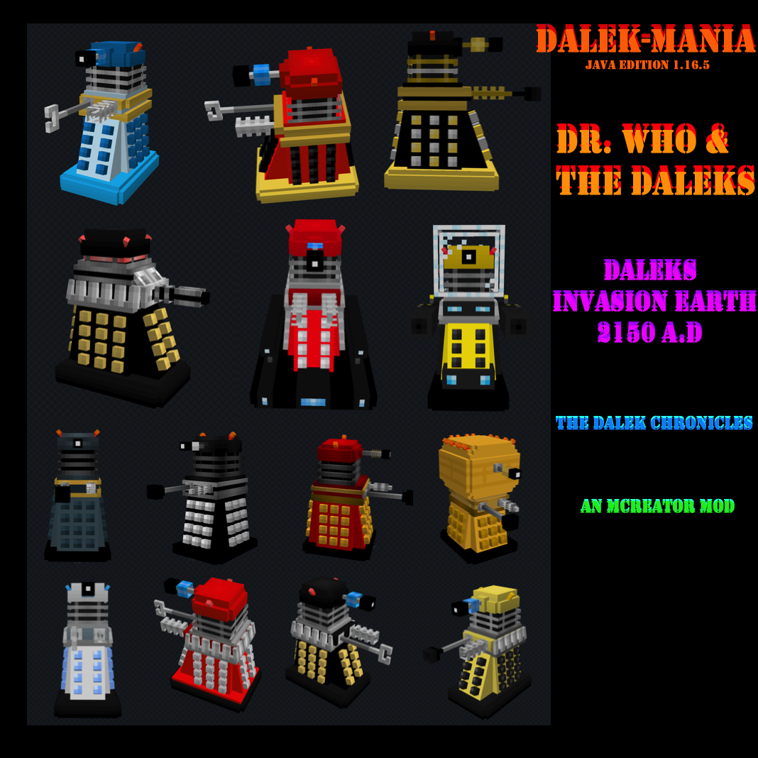 Dalek-Mania! - Minecraft Mods - CurseForge