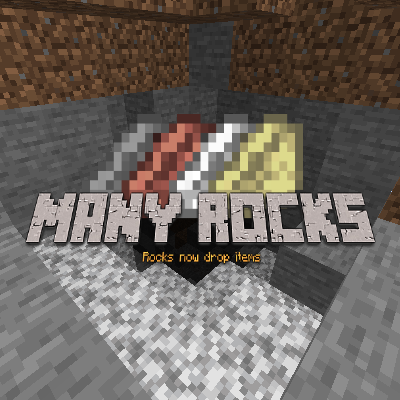 Many Rocks - Minecraft Mods - CurseForge