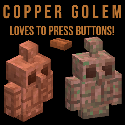 Copper Golem for Fabric - Minecraft Mods - CurseForge