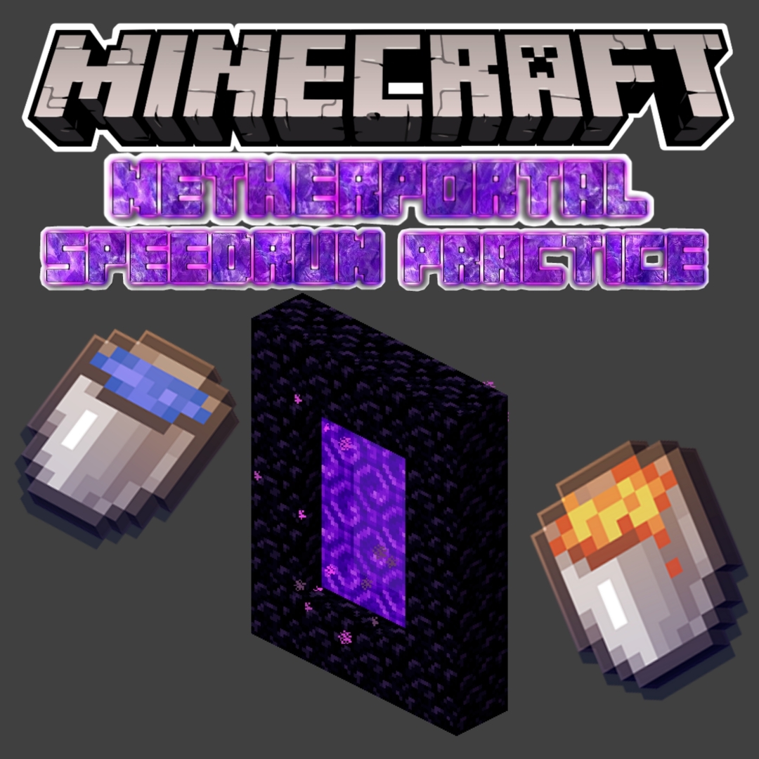 Speedrun Netherportal practice - Minecraft Worlds - CurseForge