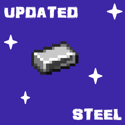 Updated Steel - Resource Packs - Minecraft