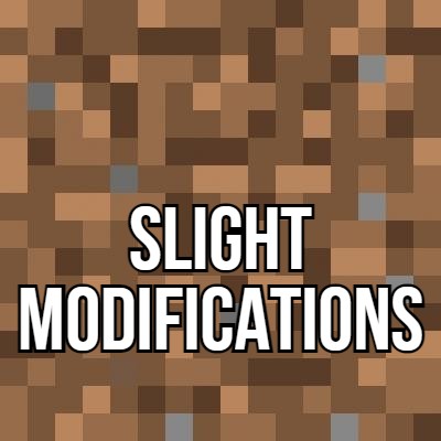 Slight modifications - Minecraft Resource Packs - CurseForge