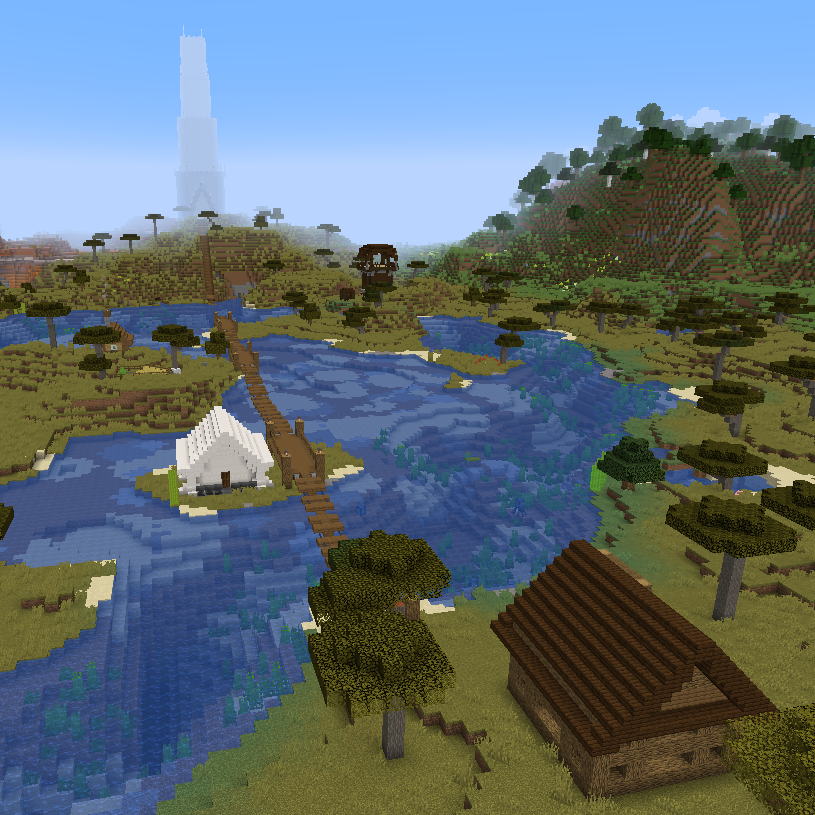 The Ruined Tower Village - Minecraft Worlds - CurseForge