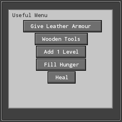 Useful Menu - Mods - Minecraft - CurseForge