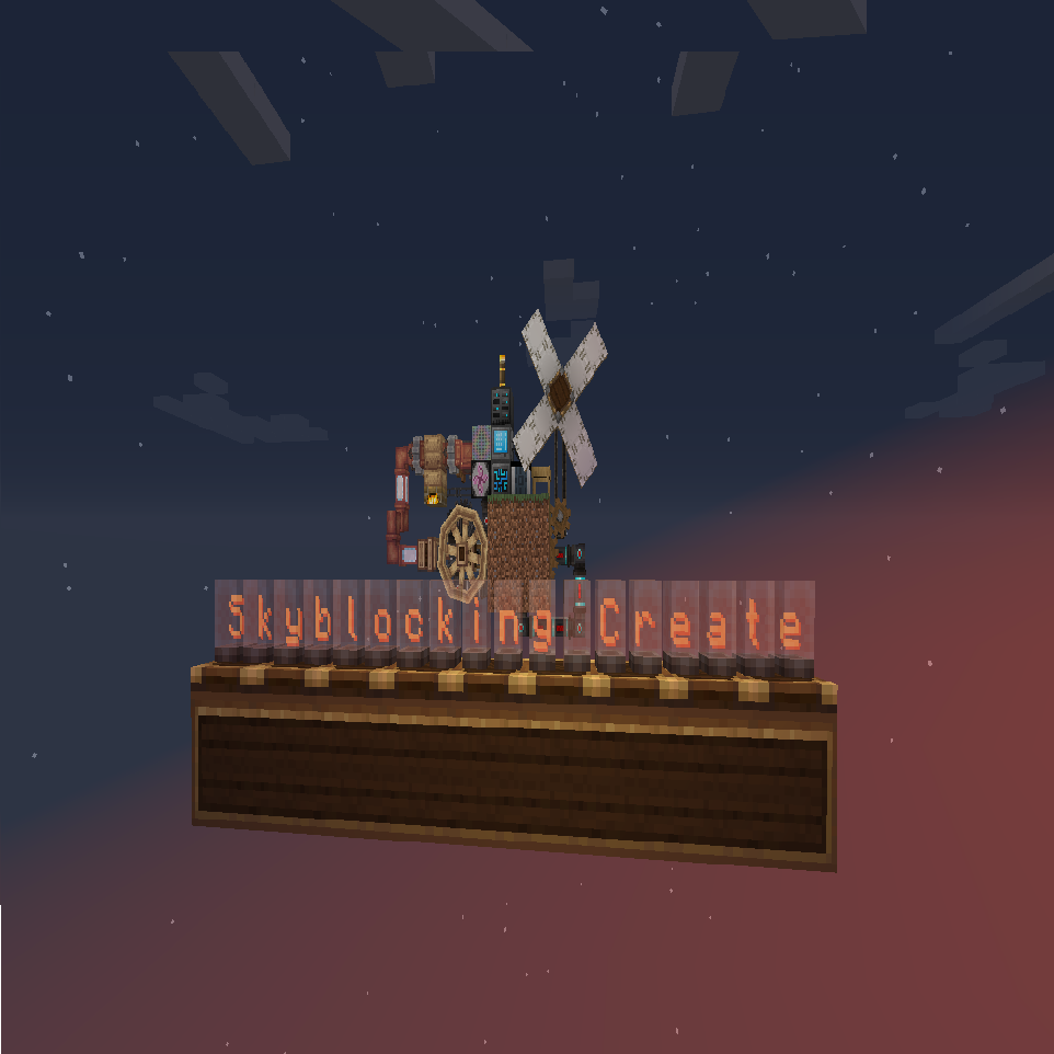 Skyblocking Create - Modpacks - Minecraft