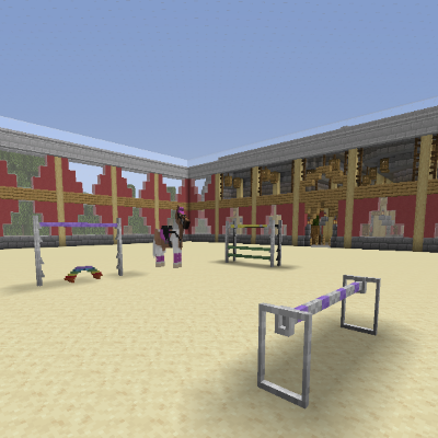 EquestrianMod - horse obstacles - Minecraft Mods - CurseForge