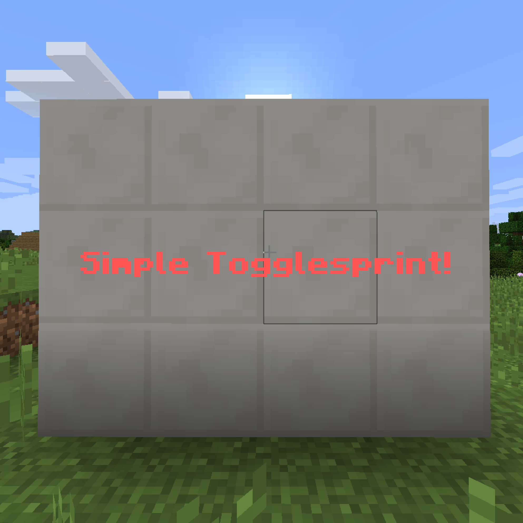 Simple Togglesprint - Customisable - Minecraft Mods - CurseForge